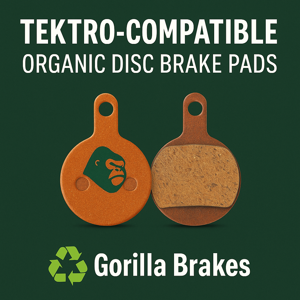 Tektro-Compatible Organic Disc Brake Pads | Gorilla Brakes