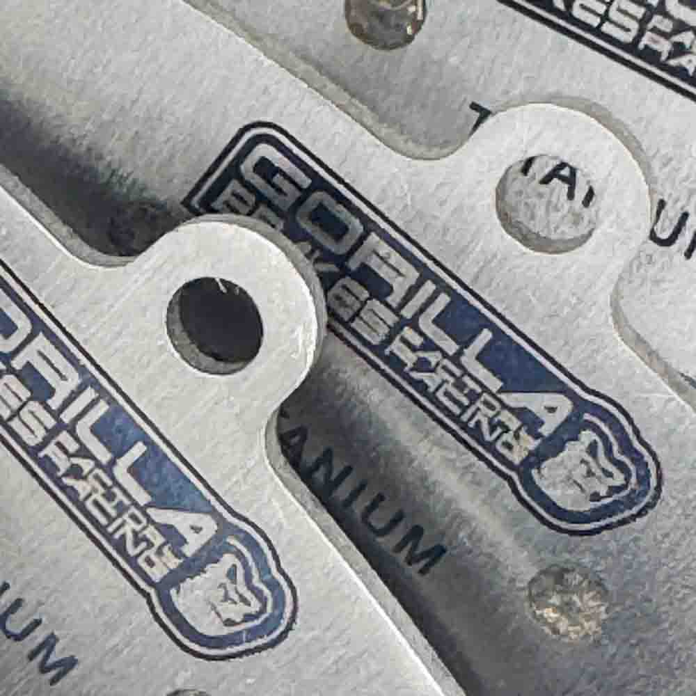 Titanium Brake Pads for TEKTRO Disc Brakes | Gorilla Brakes