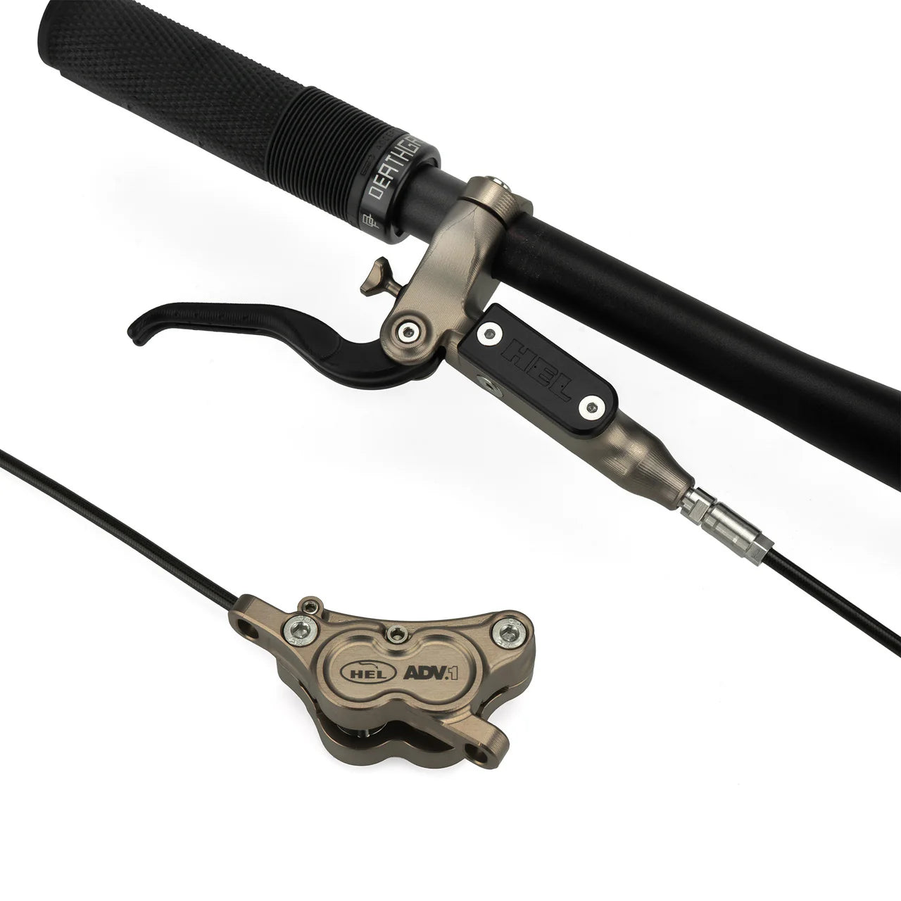 HEL Advocate 4-Piston Brakes – Bronze and Stealth Black